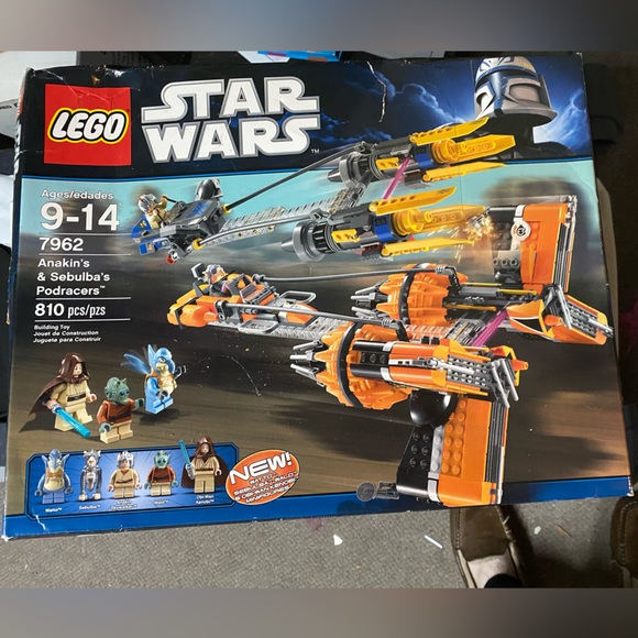 Lego | Toys | Lego 7962 Star Wars Anakins Sebulbas Podracers | Poshmark